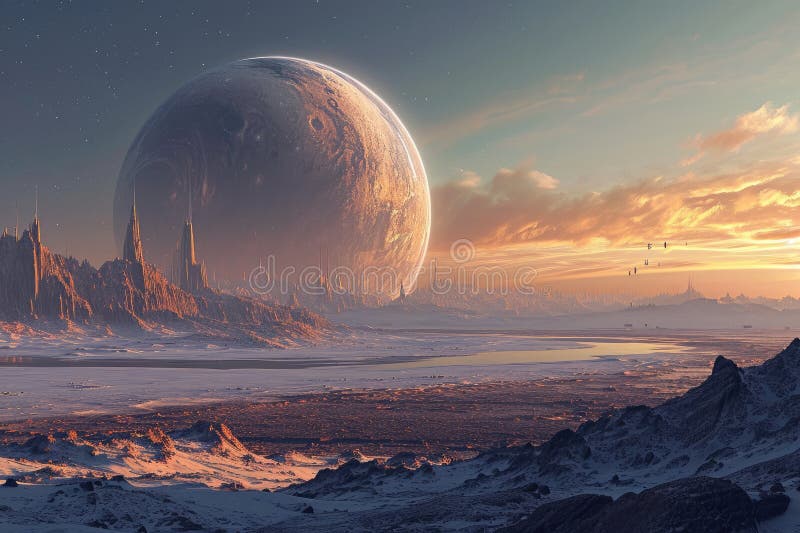 Exoplanet Colony Stock Illustrations – 254 Exoplanet Colony Stock ...
