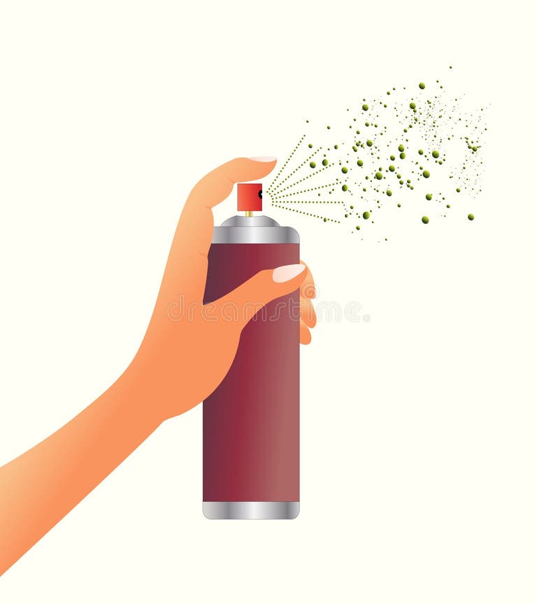 Hand Holding Graffiti Spray Can Stock Illustrations – 145 Hand Holding ...