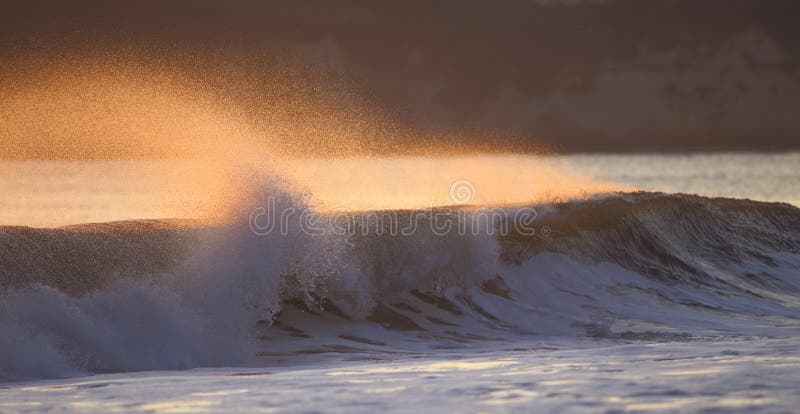 Spray above crest stock photo. Image of splash, coast - 166725774