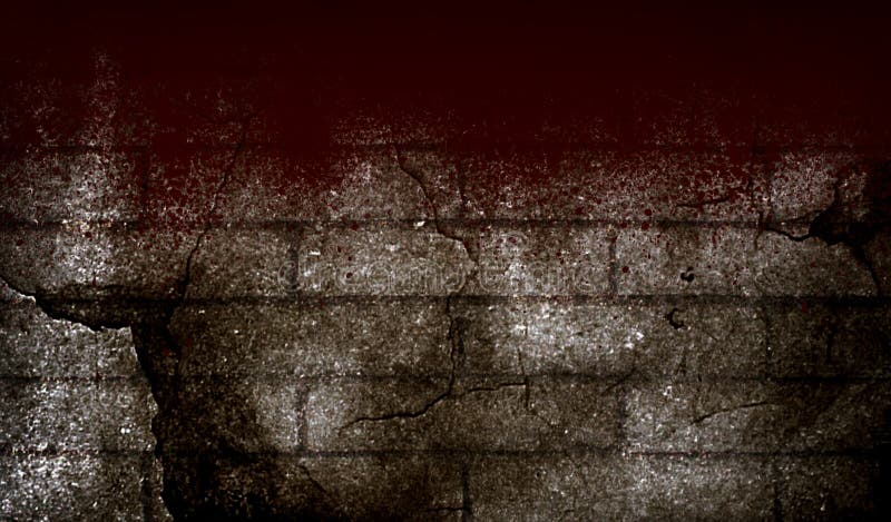 Blood marks on grunge wall stock photo. Image of black - 207837844
