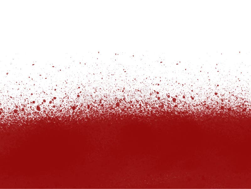 Blood Splatter on White Background Stock Image - Image of bloodstain ...