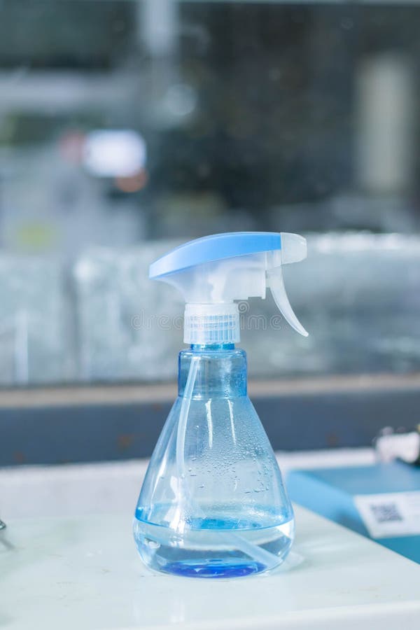 Spray Bottle for Cleaning and Disinfection of the Surface. Cleaning of ...