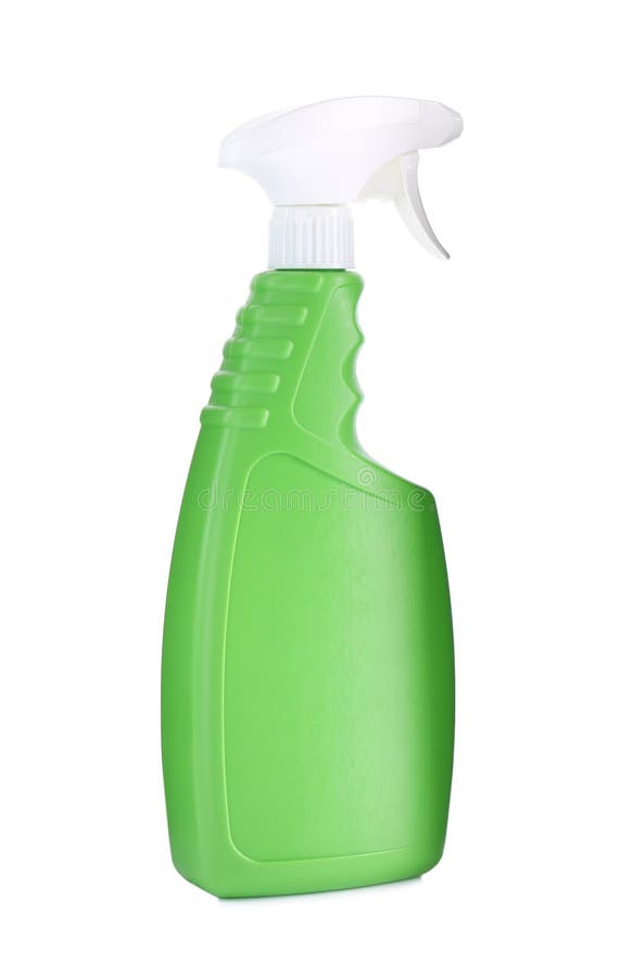 Spray Bottle of Cleaning Product Isolated on White Stock Photo - Image ...