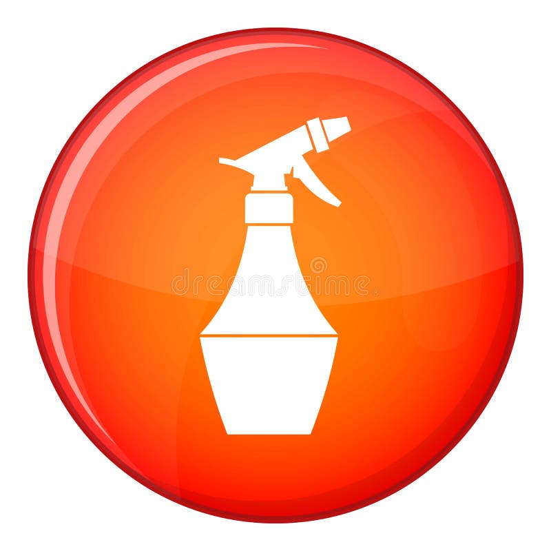 Spray Bottle Flower Icon Circle Stock Illustrations – 92 Spray Bottle ...