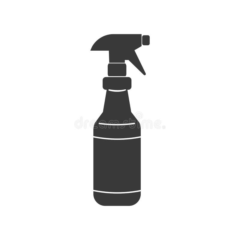 Spray Bottle Icon Vector stock vector. Illustration of pictogram ...