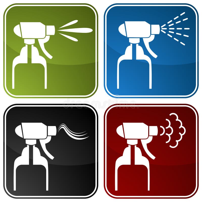 Icons Spraying Stock Illustrations – 704 Icons Spraying Stock ...