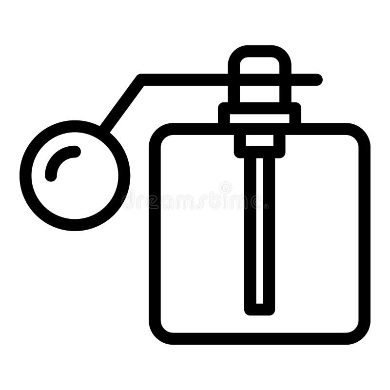 Spray Bottle Window Icon, Outline Style Stock Vector - Illustration of ...