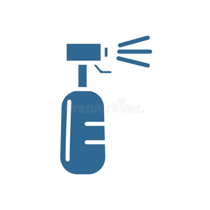 Spray Bottle. Vector Illustration Decorative Design Stock Vector ...