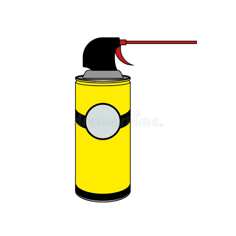 Spray Lubricant Industrial Icon Stock Illustrations – 89 Spray ...