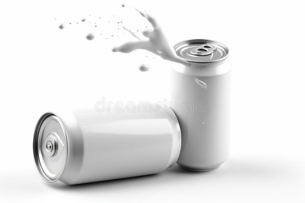 Spray Can Mockup with Paint. Header for Text on a White Background. AI ...