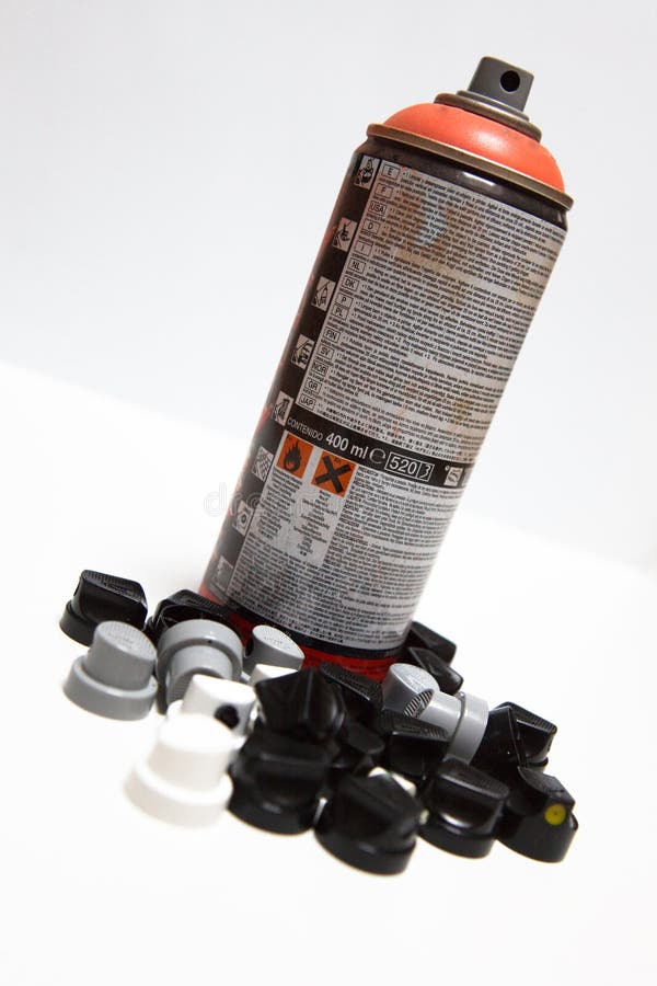 Spray cans and mask stock photo. Image of cans, aerosol - 13926446
