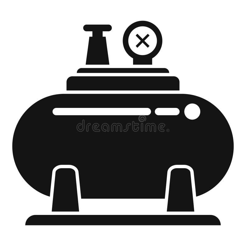 Spray Compressor Icon Simple Vector. Air Machine Stock Vector ...