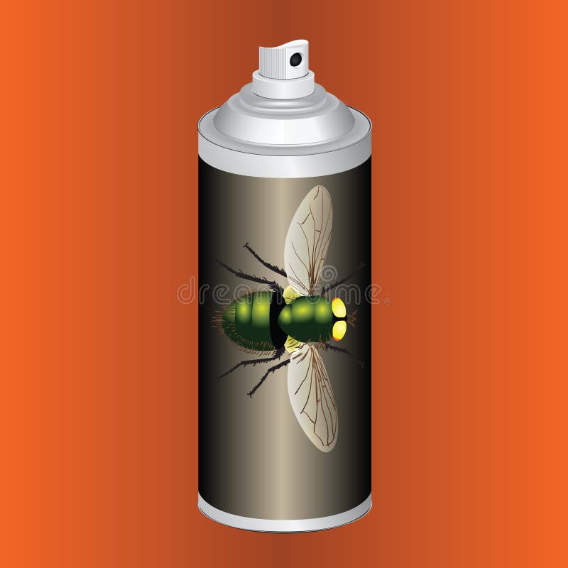 Insecticide sprays stock illustration. Illustration of summer - 9933366