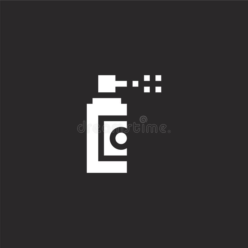 Spray Icon. Filled Spray Icon for Website Design and Mobile, App ...