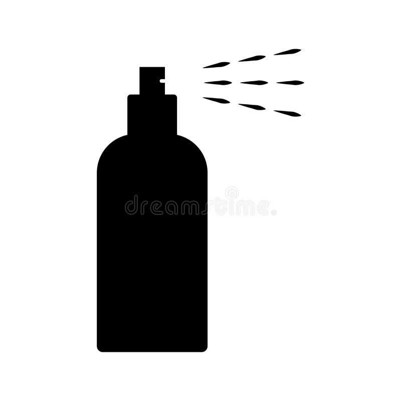 Spray icon, perfume vector stock vector. Illustration of vintage ...