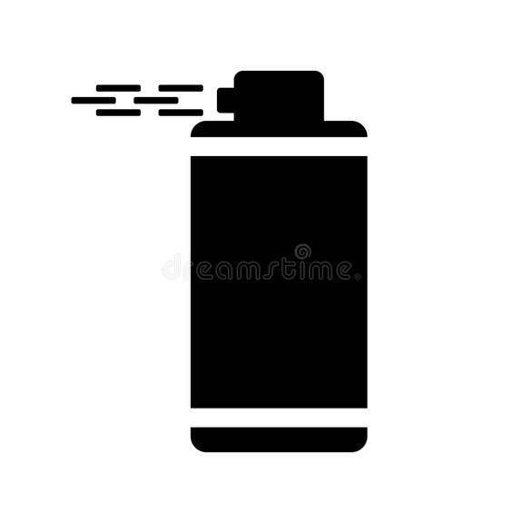 Spray Icon. Vector Spray Icon Isolated on a White Background. Stock ...