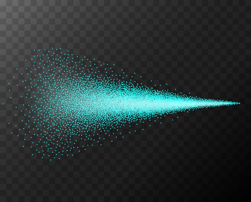 Spray Mist Atomizer. Vector Cosmetic Dust Effect Air Splash Isolated ...