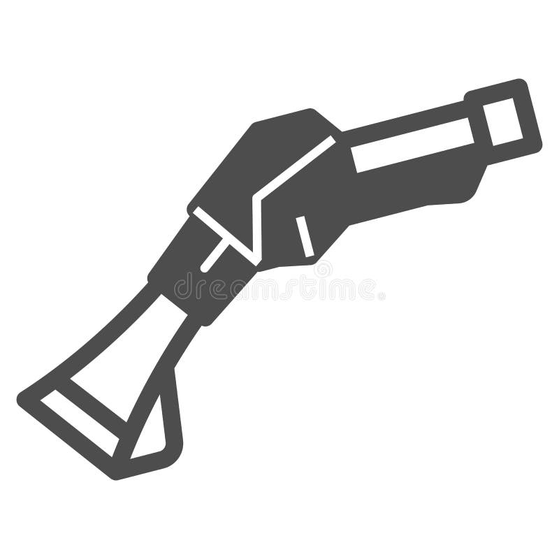 Spray Nozzle Solid Icon, Dry Cleaning Concept, Sprayer Head Vector Sign ...