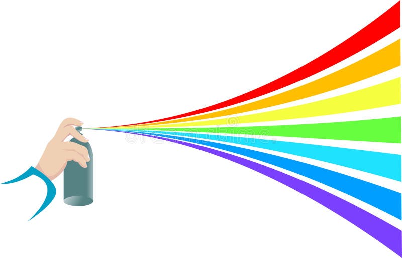 Spray paint stock vector. Illustration of spray, paint - 14084315