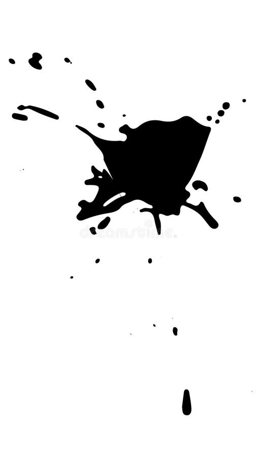 Spray Paint Brush, Splatter Patterns, Texture, Ink Drop on Vector Stock ...