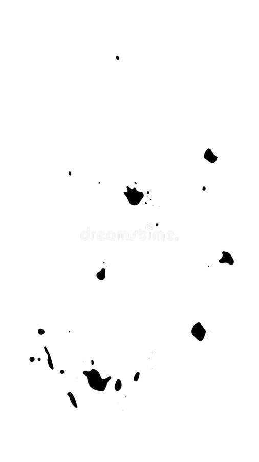 Spray Paint Brush, Splatter Patterns, Texture, Ink Drop on Vector Stock ...