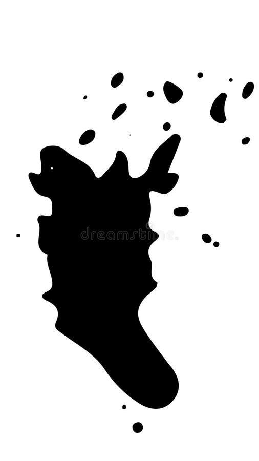 Spray Paint Brush, Splatter Patterns, Texture, Ink Drop on Vector Stock ...