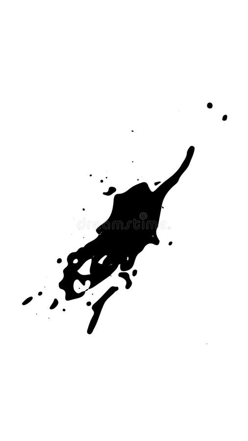 Spray Paint Brush, Splatter Patterns, Texture, Ink Drop on Vector Stock ...