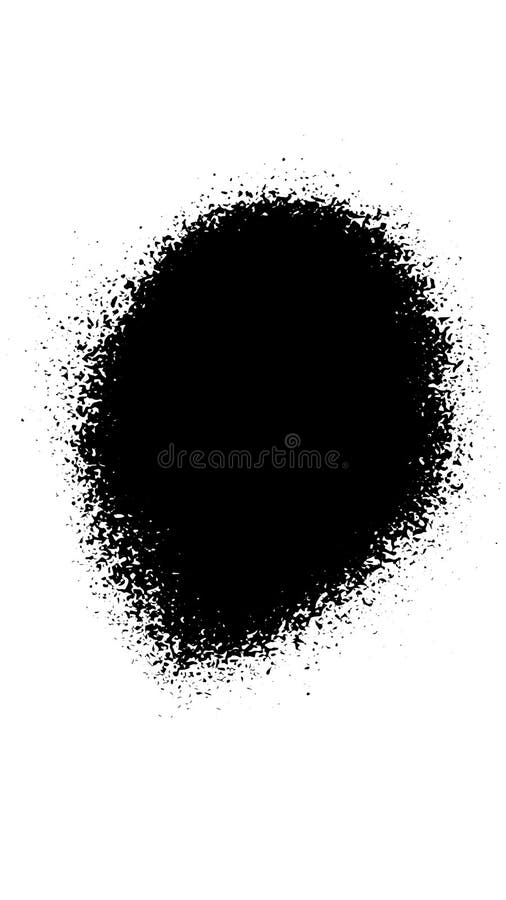 Spray Paint Brush, Splatter Patterns, Texture, Ink Drop on Vector Stock ...