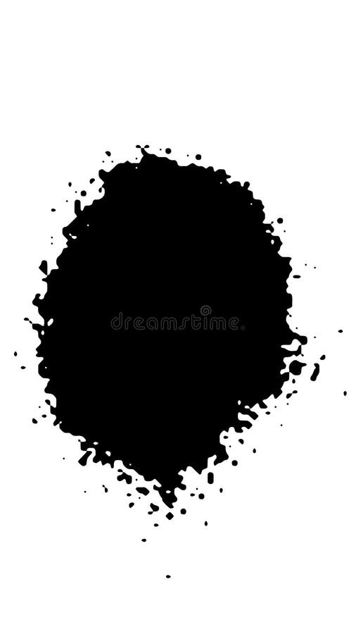 Spray Paint Brush, Splatter Patterns, Texture, Ink Drop on Vector Stock ...