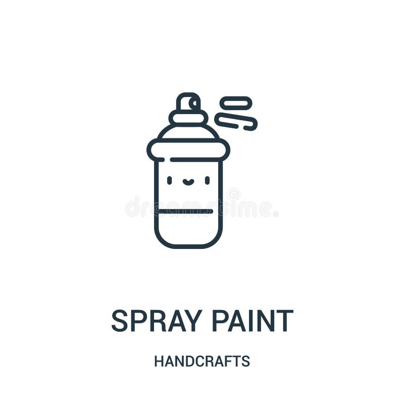 Spray paint symbol stock illustration. Illustration of paint - 113311145
