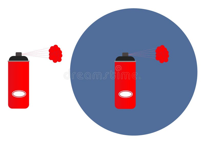 Spray Paint ,illustration, Vector Stock Vector - Illustration of ...