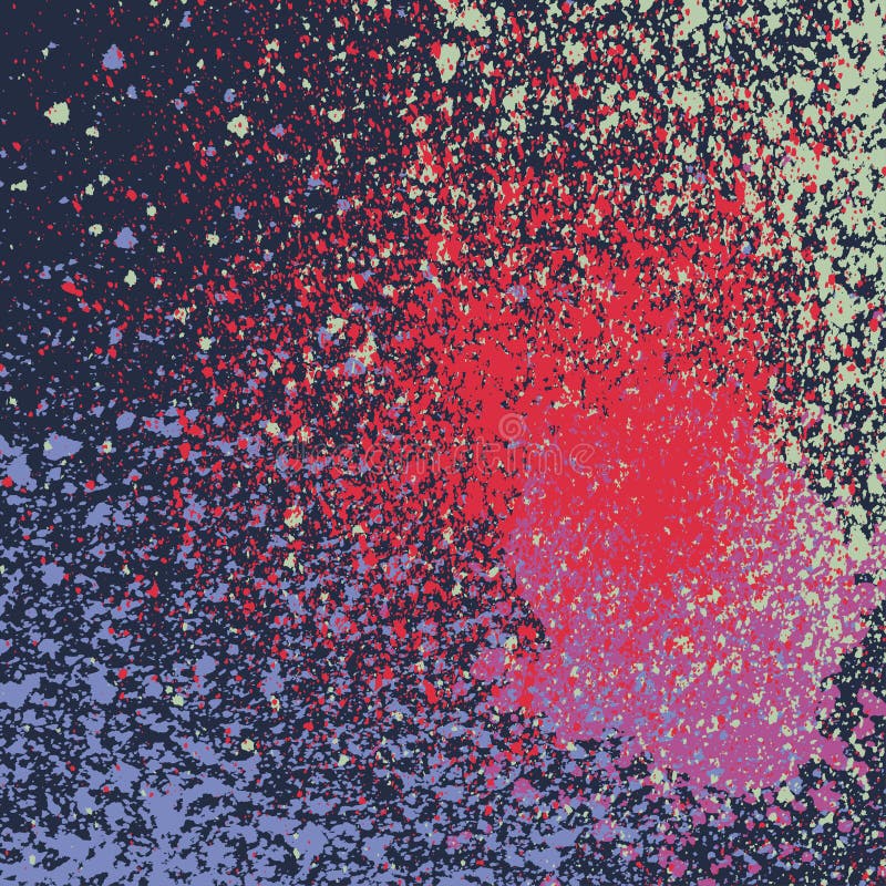 Spray Paint Pattern Grunge, Creative Hand Drawing, Splash Stock Vector ...