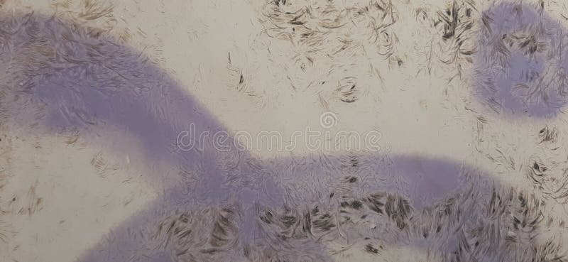 Spray Paint of Purple Paint on a White Plastic Surface, Painted Worn ...