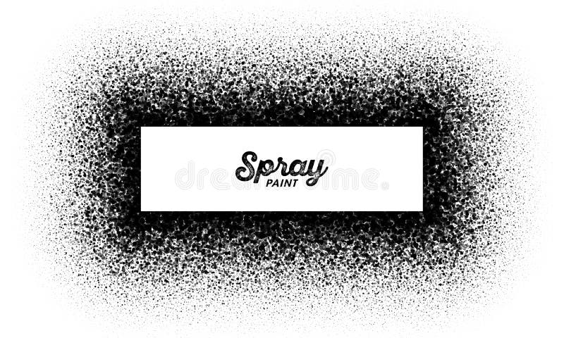 Spray Paint Splatter Background Stock Vector - Illustration of black ...
