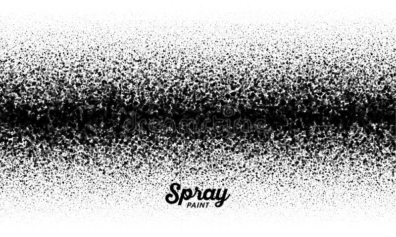 Spray Paint Splatter Pattern Stock Vector - Illustration of paintbrush ...