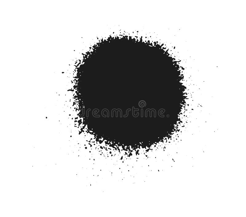 Spray Paint. Splatter Texture. Vector Drip Stain Grunge Element. Vector ...