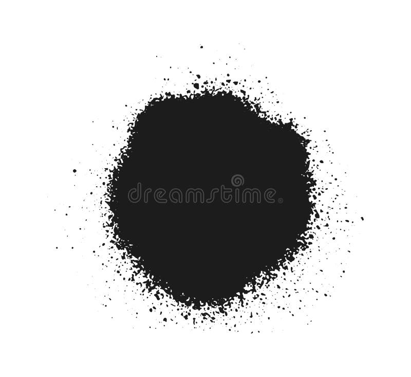 Spray Paint. Splatter Texture. Vector Drip Stain Grunge Element. Vector ...