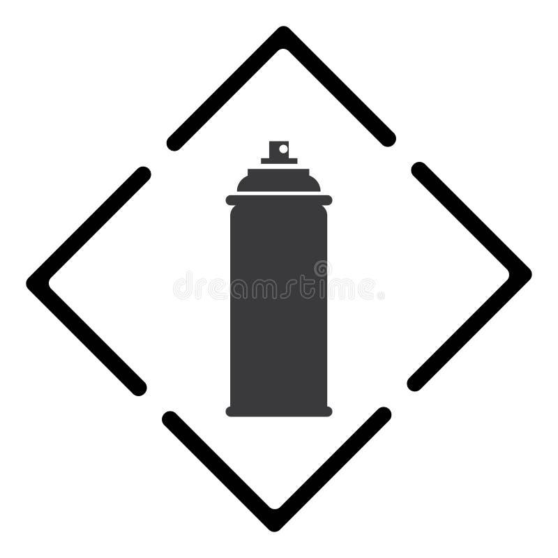 Spray Can Container Pictogram Stock Illustrations – 1,504 Spray Can ...