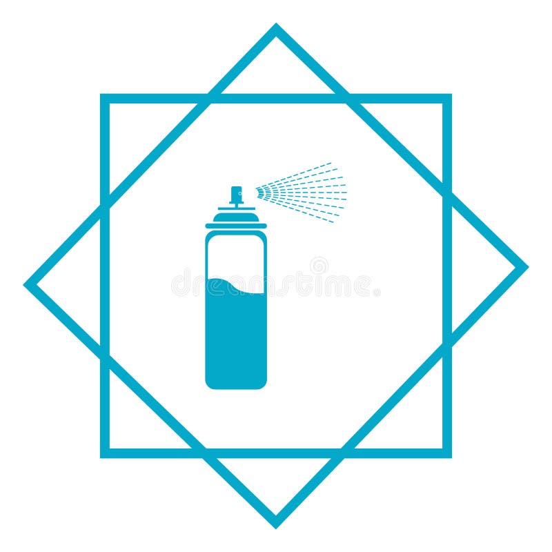Spray Can Container Pictogram Stock Illustrations – 1,504 Spray Can ...