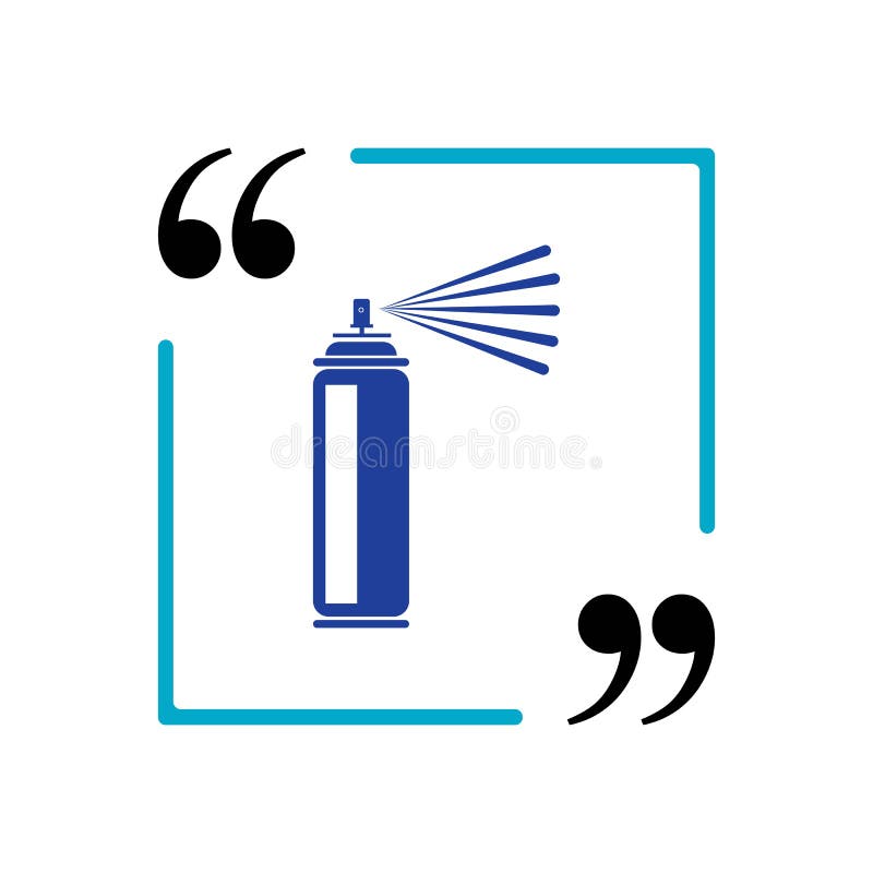 Spray paint stock vector. Illustration of creative, design - 165354464