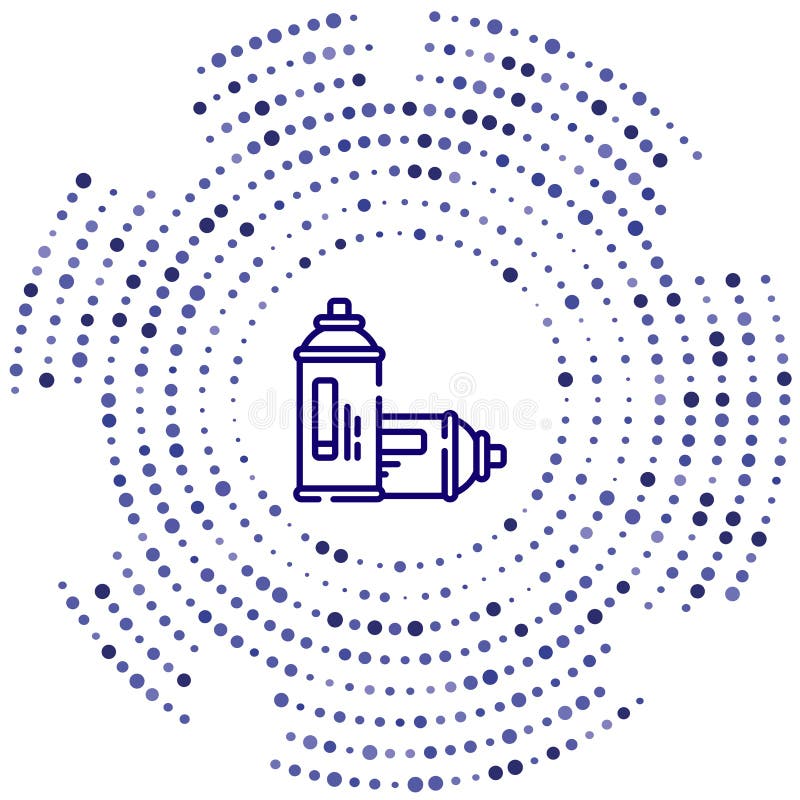 Spray Paint Vector Icon. Spray Paint Editable Stroke Stock Vector ...