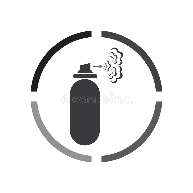 Spray paint stock vector. Illustration of blob, brush - 164643752