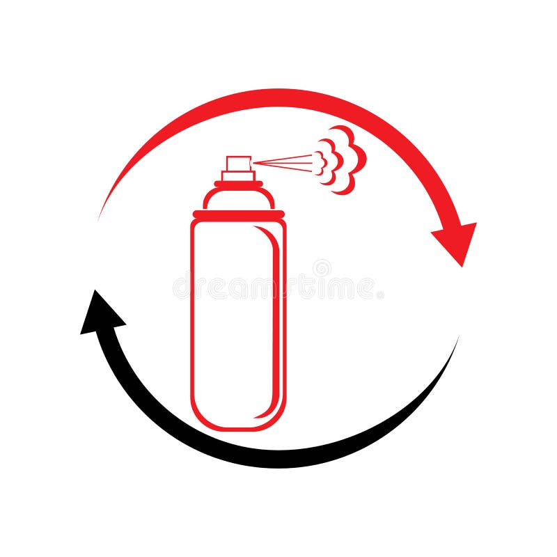 Spray paint stock vector. Illustration of concept, pictogram - 164652348