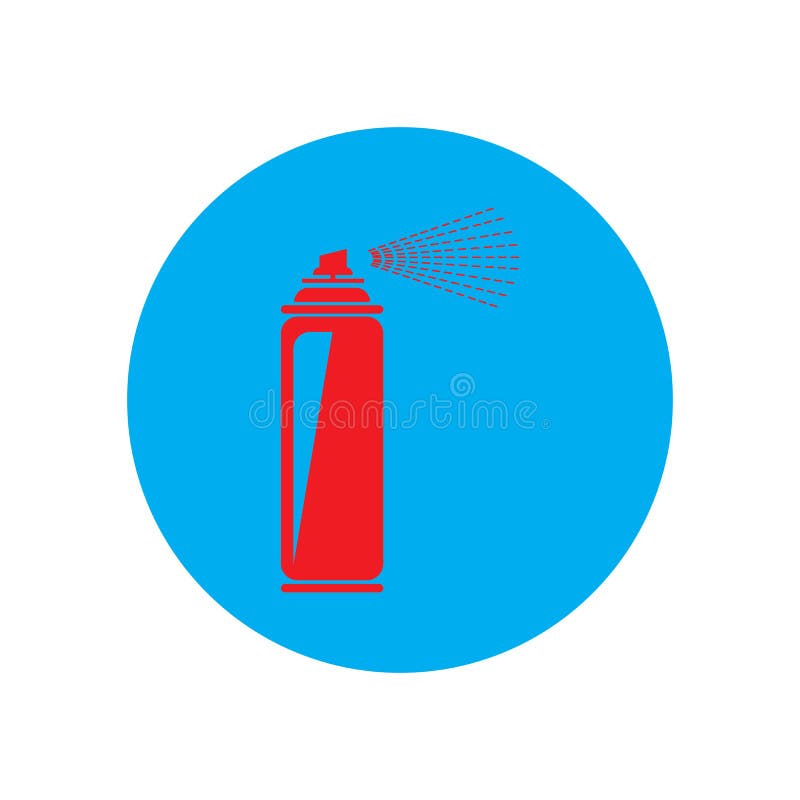 Spray paint stock vector. Illustration of industrial - 164697662