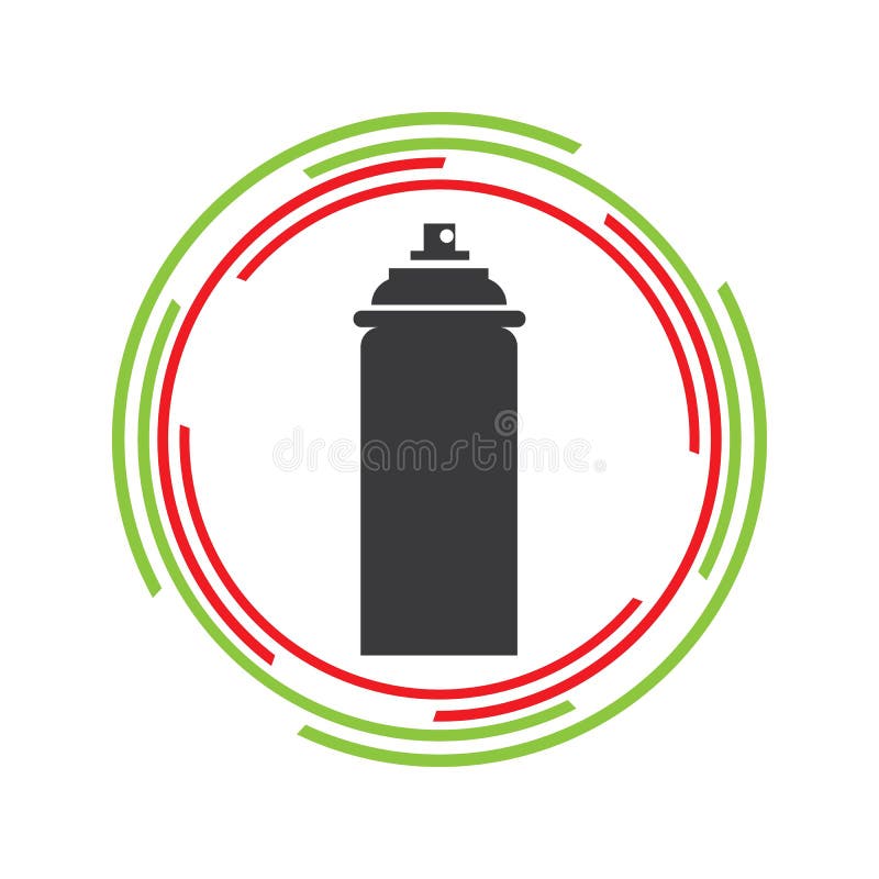 Spray paint stock vector. Illustration of effect, industrial - 164699669