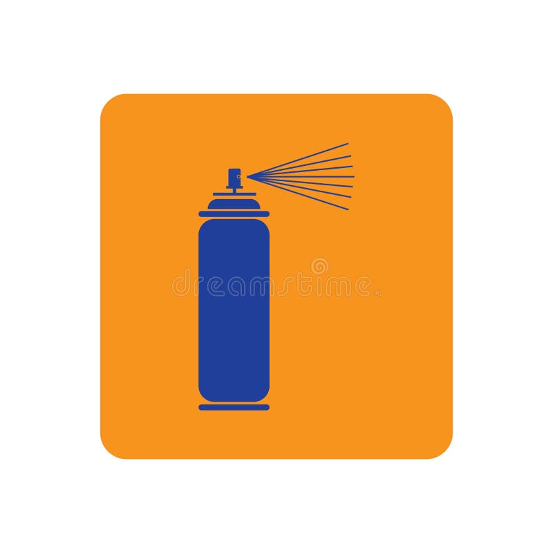Spray paint stock illustration. Illustration of icon - 165526535
