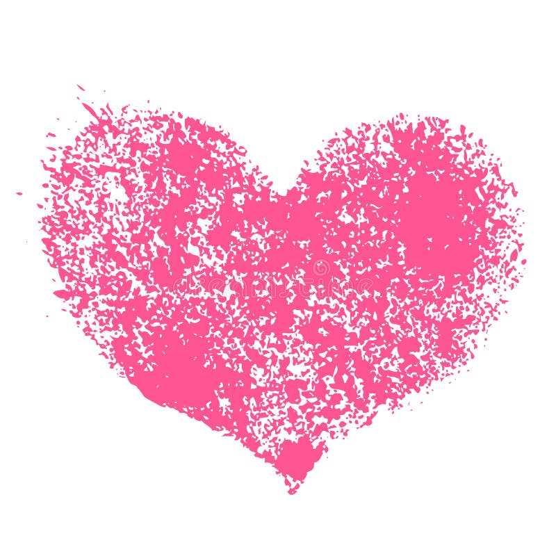 Spray Painted Acrylic Hearts, Vector Seamless Pattern Stock Vector ...