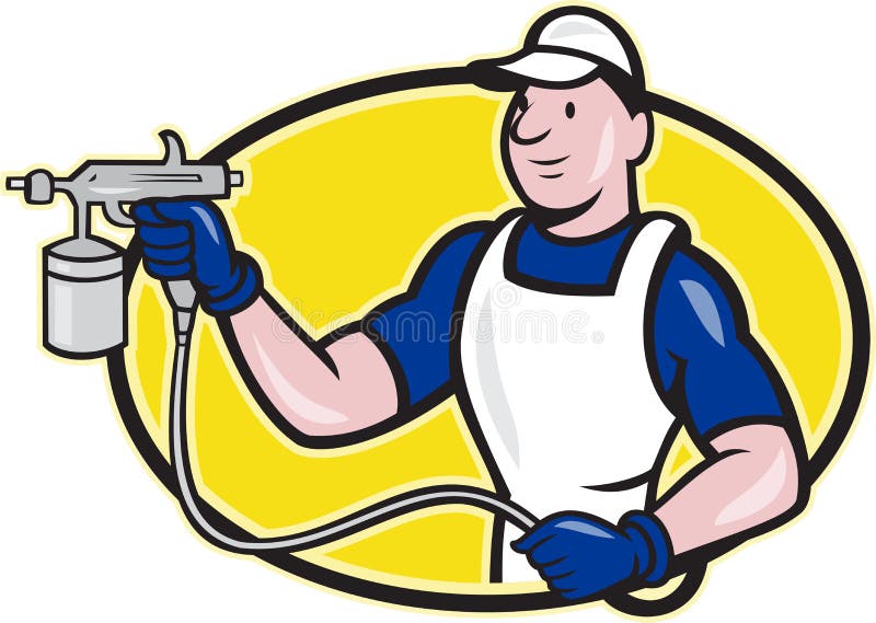 Paint Gun Cartoon Stock Illustrations – 786 Paint Gun Cartoon Stock ...