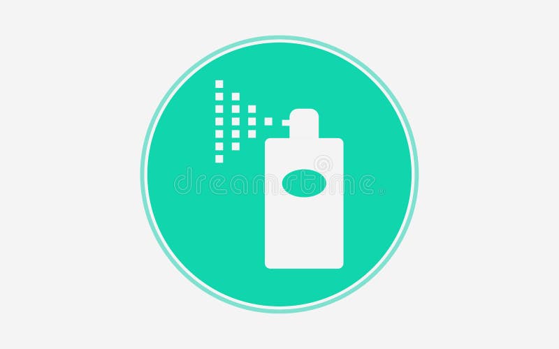 Spray Vector Icon Sign Symbol Stock Vector - Illustration of design ...