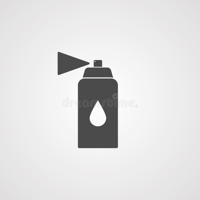 Spray Vector Icon Sign Symbol Stock Vector - Illustration of care, logo ...